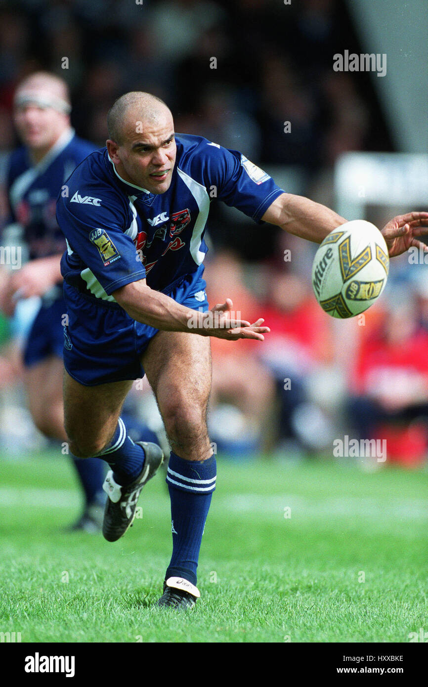 JEFF HARDY SHEFFIELD EAGLES RLFC 17 April 1999 Stock Photo - Alamy