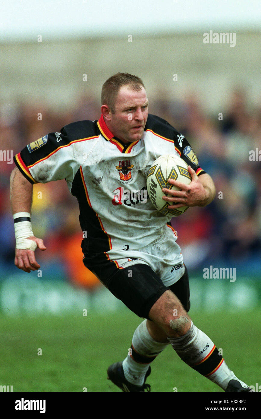 BERNARD DWYER BRADFORD BULLS RLFC 26 April 1999 Stock Photo - Alamy