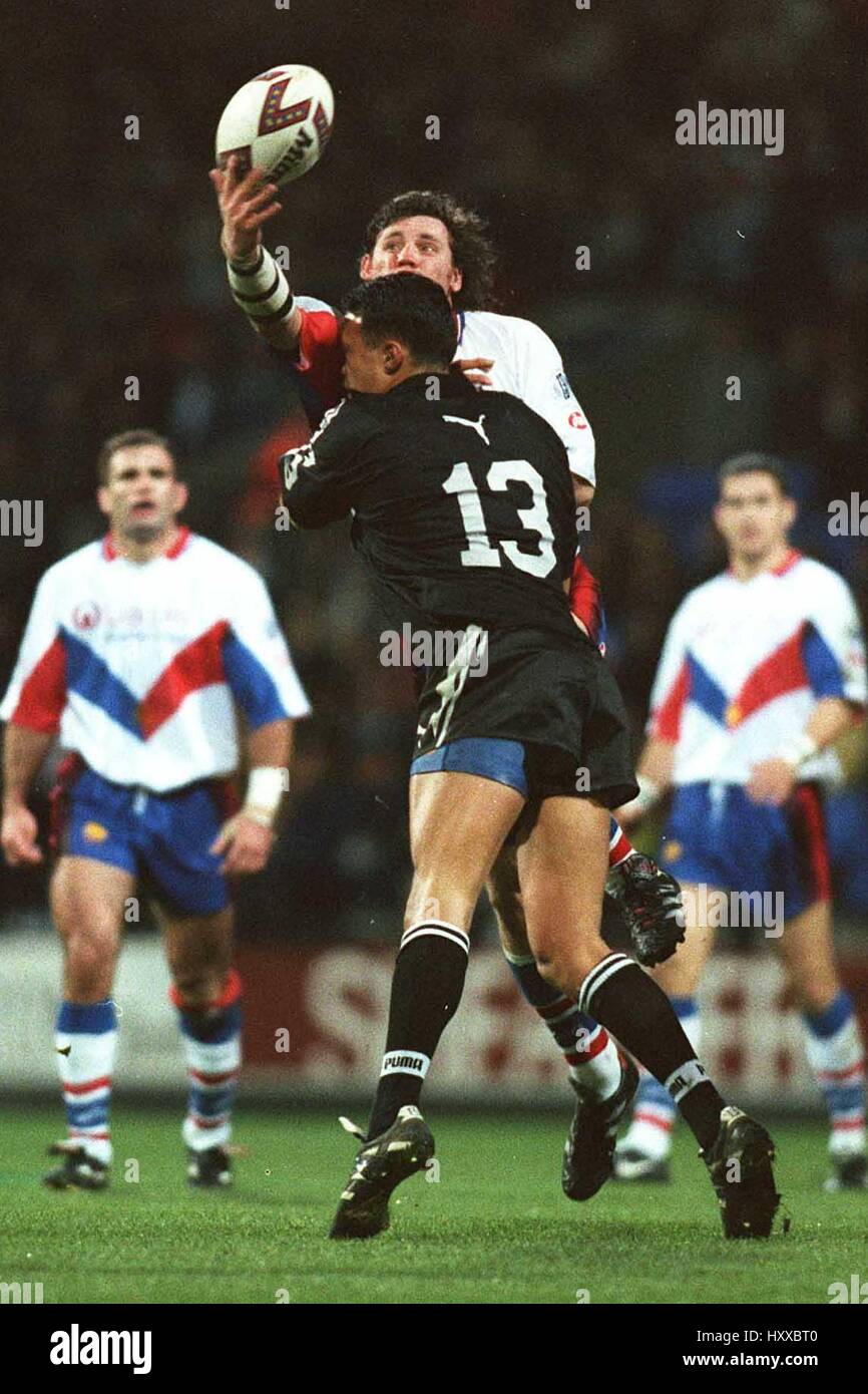 DALE LAUGHTON LOGAN SWANN GREAT BRITAIN V NEW ZEALAND 07 November 1998 ...