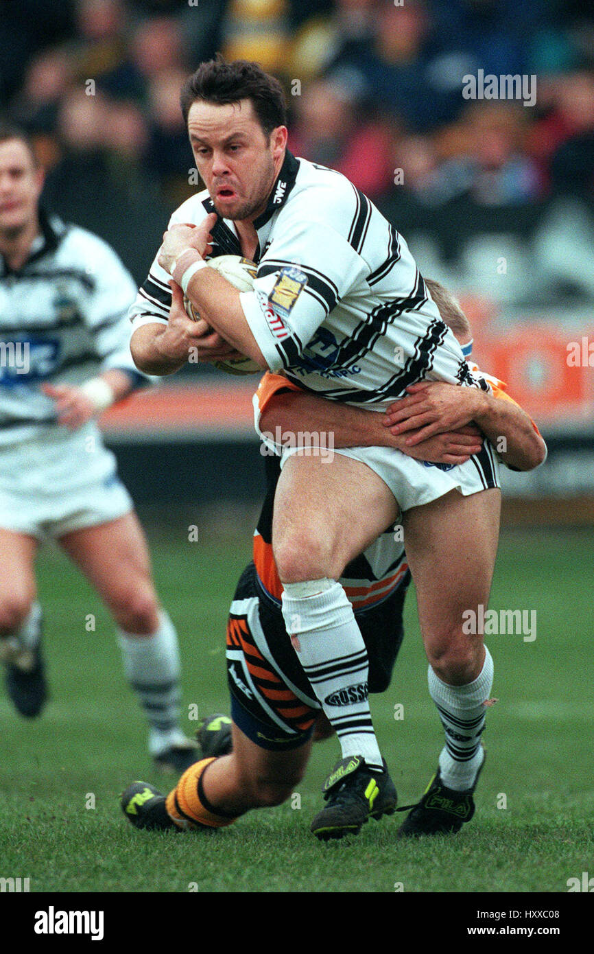 ANDREW PURCELL HULL SHARKS RLFC 14 February 1999 Stock Photo - Alamy