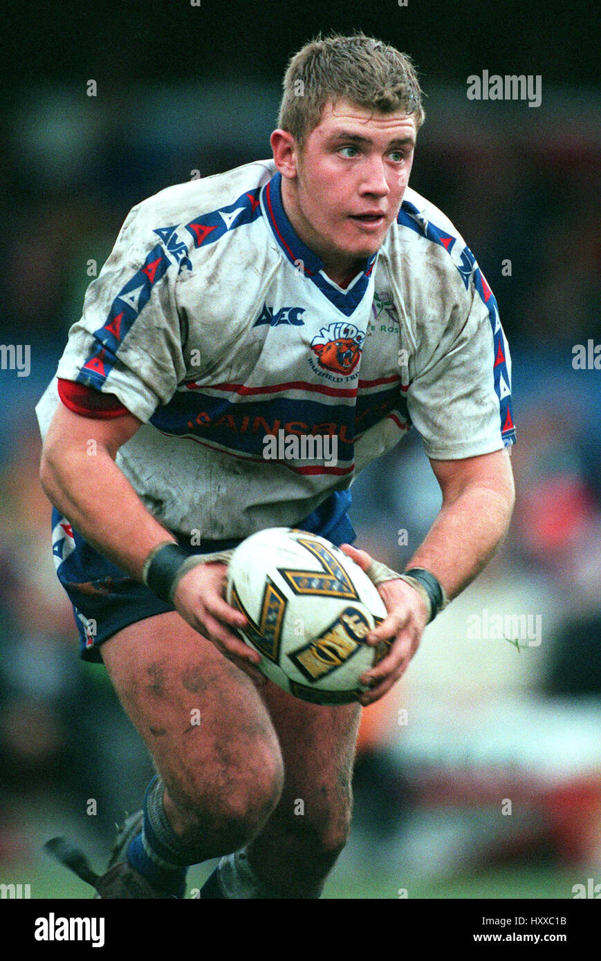 RYAN HUDSON WAKEFIELD TRINITY WILDCATS 27 February 2000 Stock Photo - Alamy