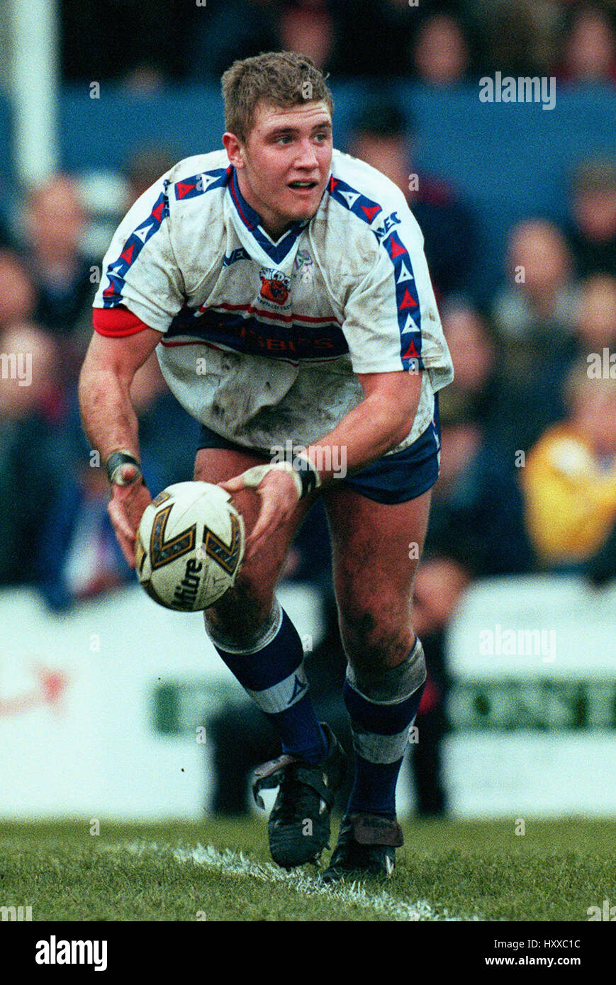RYAN HUDSON WAKEFIELD TRINITY WILDCATS 27 February 2000 Stock Photo - Alamy