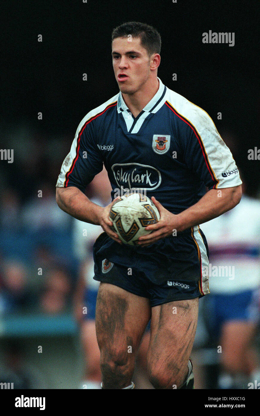 NATHAN MCAVOY BRADFORD BULLS RLFC 27 February 2000 Stock Photo - Alamy