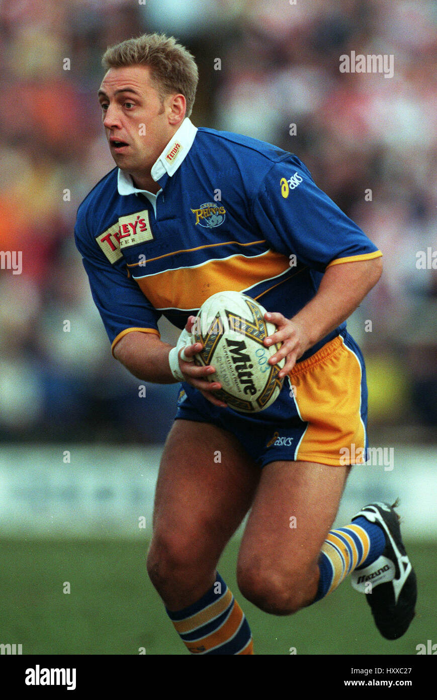 ANDY HAY LEEDS RHINOS RLFC 26 February 2000 Stock Photo - Alamy