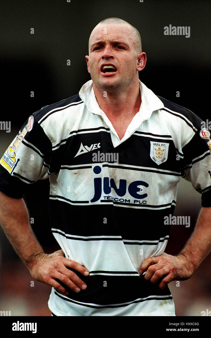 DAVID MAIDEN HULL FC 12 March 2000 Stock Photo - Alamy