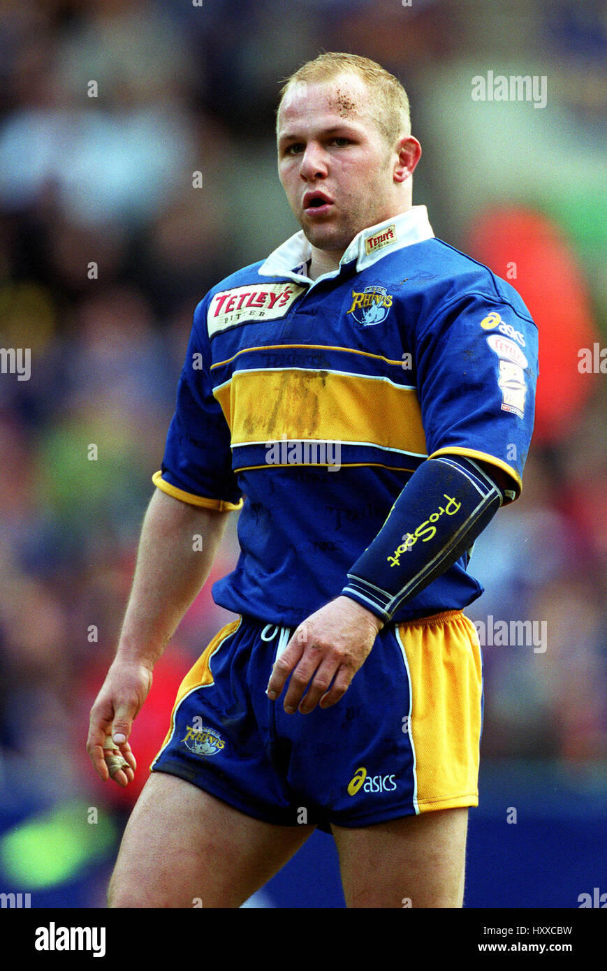 ANDY SPEAK LEEDS RHINOS RLFC 26 March 2000 Stock Photo - Alamy
