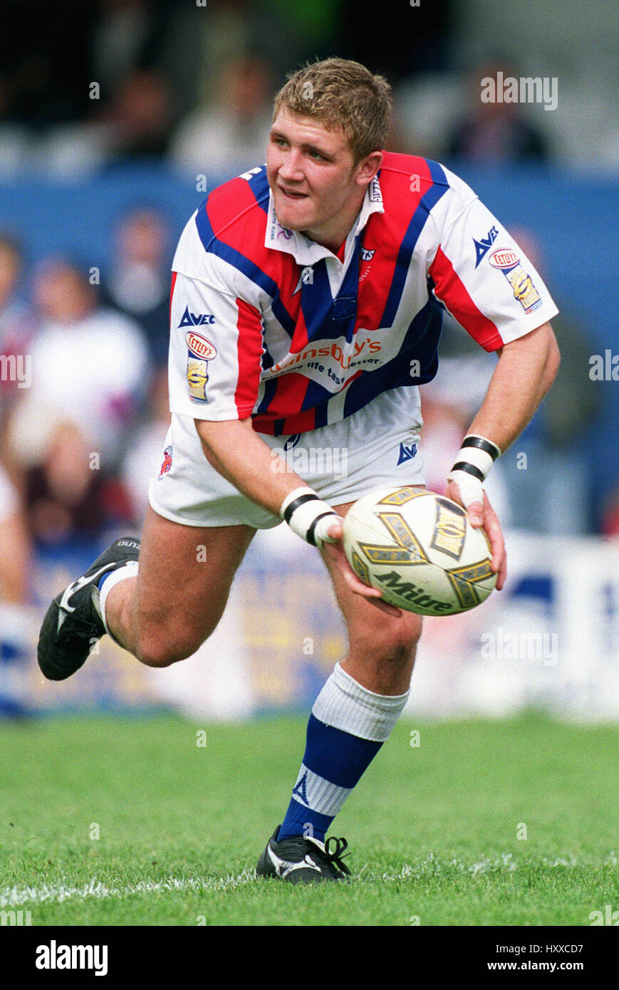 RYAN HUDSON WAKEFIELD TRINITY WILDCATS 17 June 2000 Stock Photo - Alamy