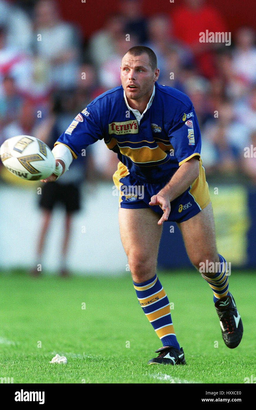 LEE JACKSON LEEDS RHINOS RLFC 17 June 2000 Stock Photo - Alamy