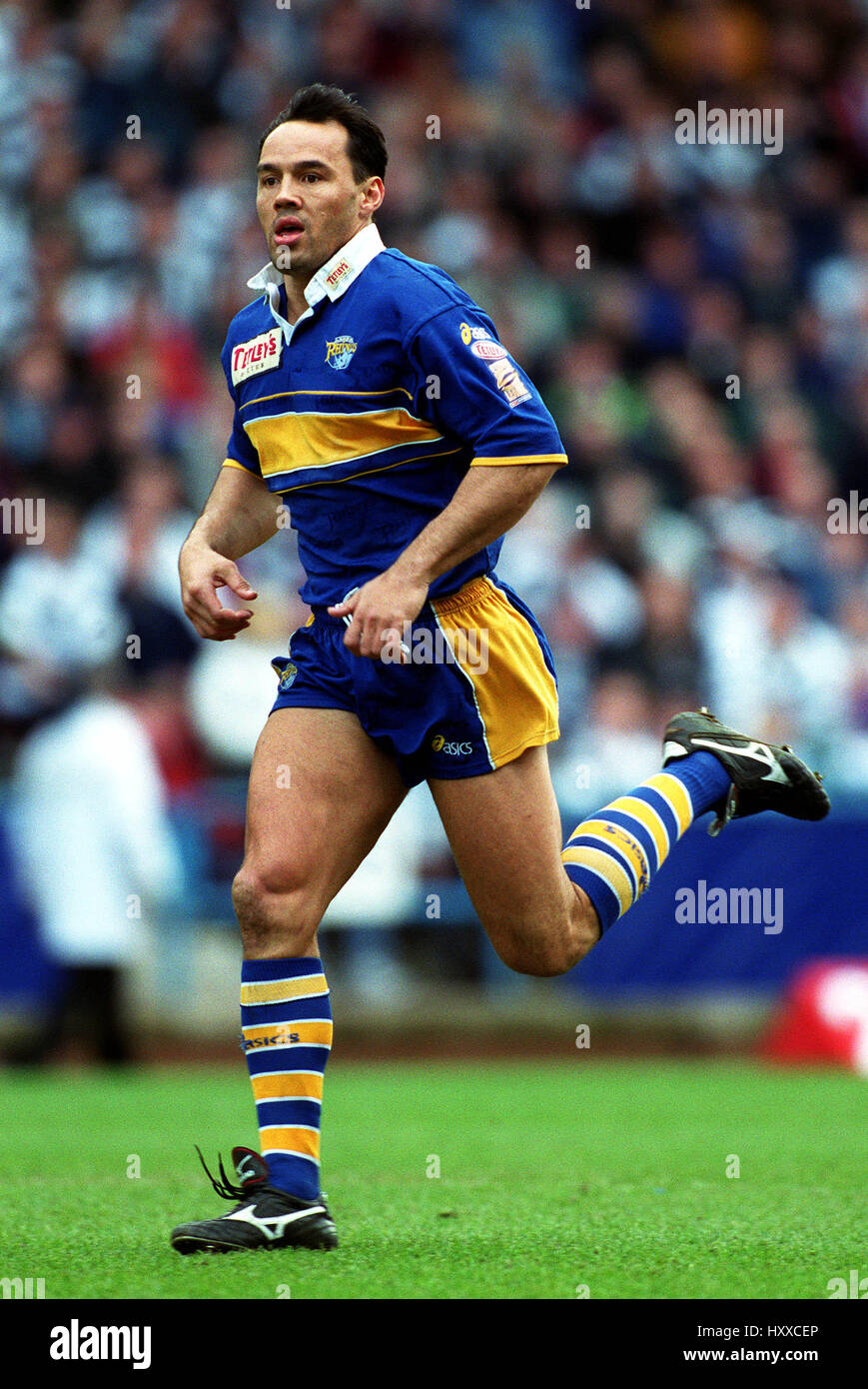 RICHIE BLACKMORE LEEDS RHINOS RLFC 26 March 2000 Stock Photo - Alamy