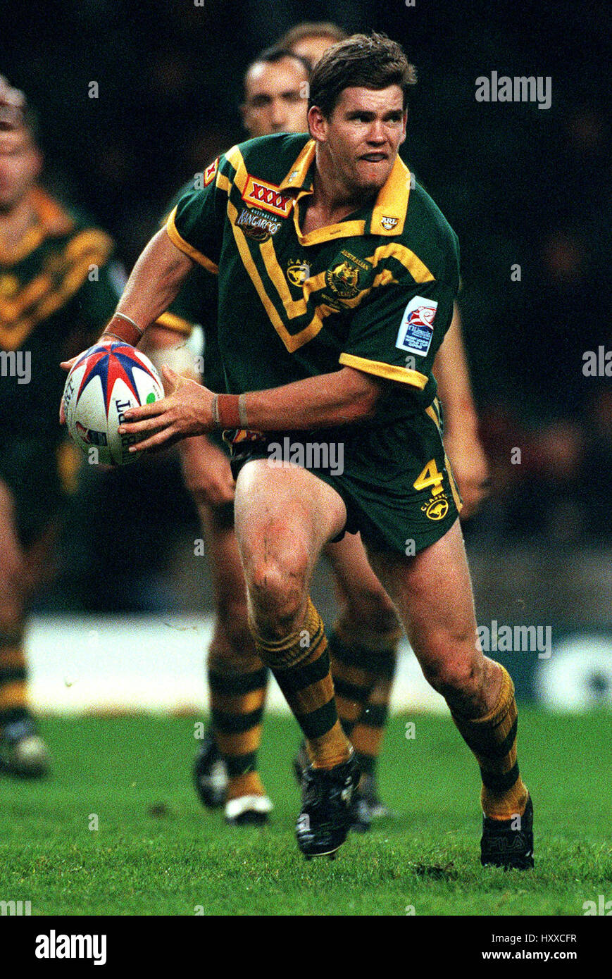 MATTHEW GIDLEY AUSTRALIA RL 28 October 2000 Stock Photo - Alamy