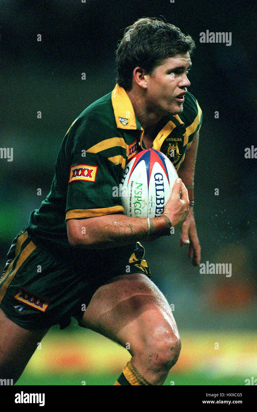 MATTHEW GIDLEY AUSTRALIA RL 28 October 2000 Stock Photo - Alamy
