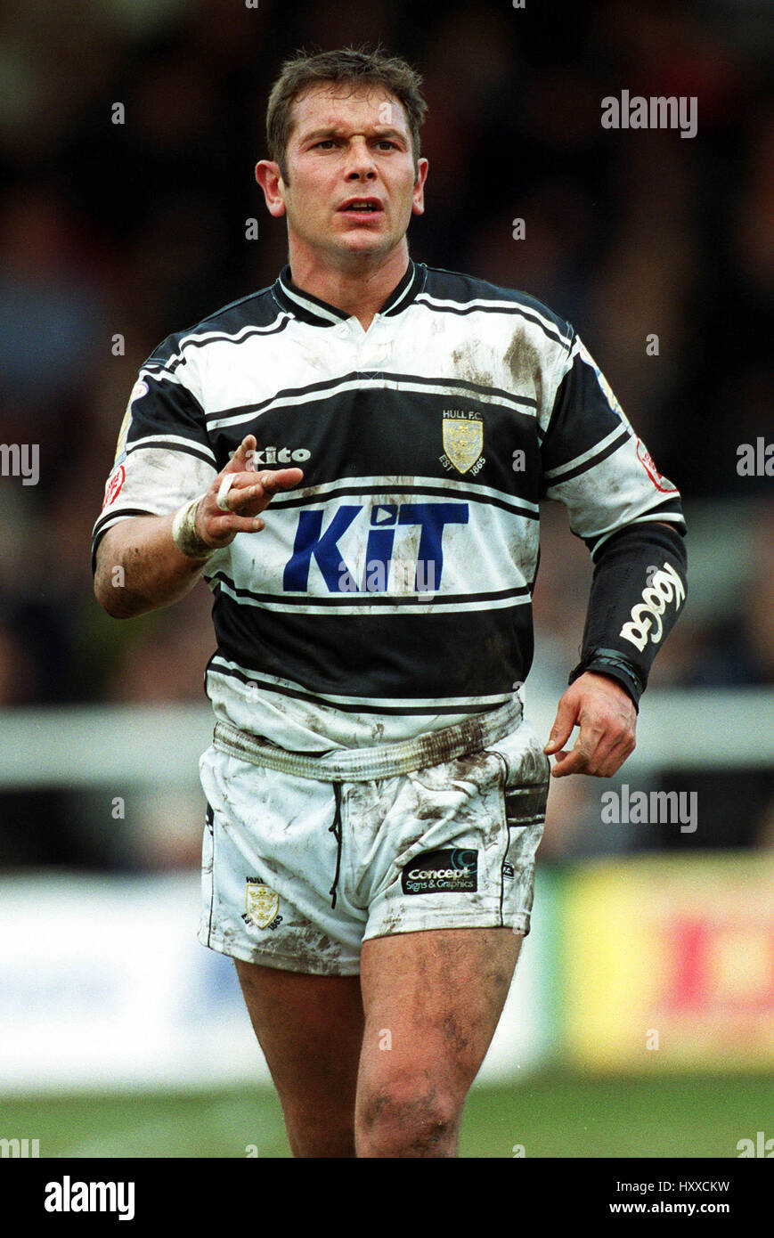TONY SMITH HULL FC HULL THE BOULEVARD HULL 10 March 2001 Stock Photo ...