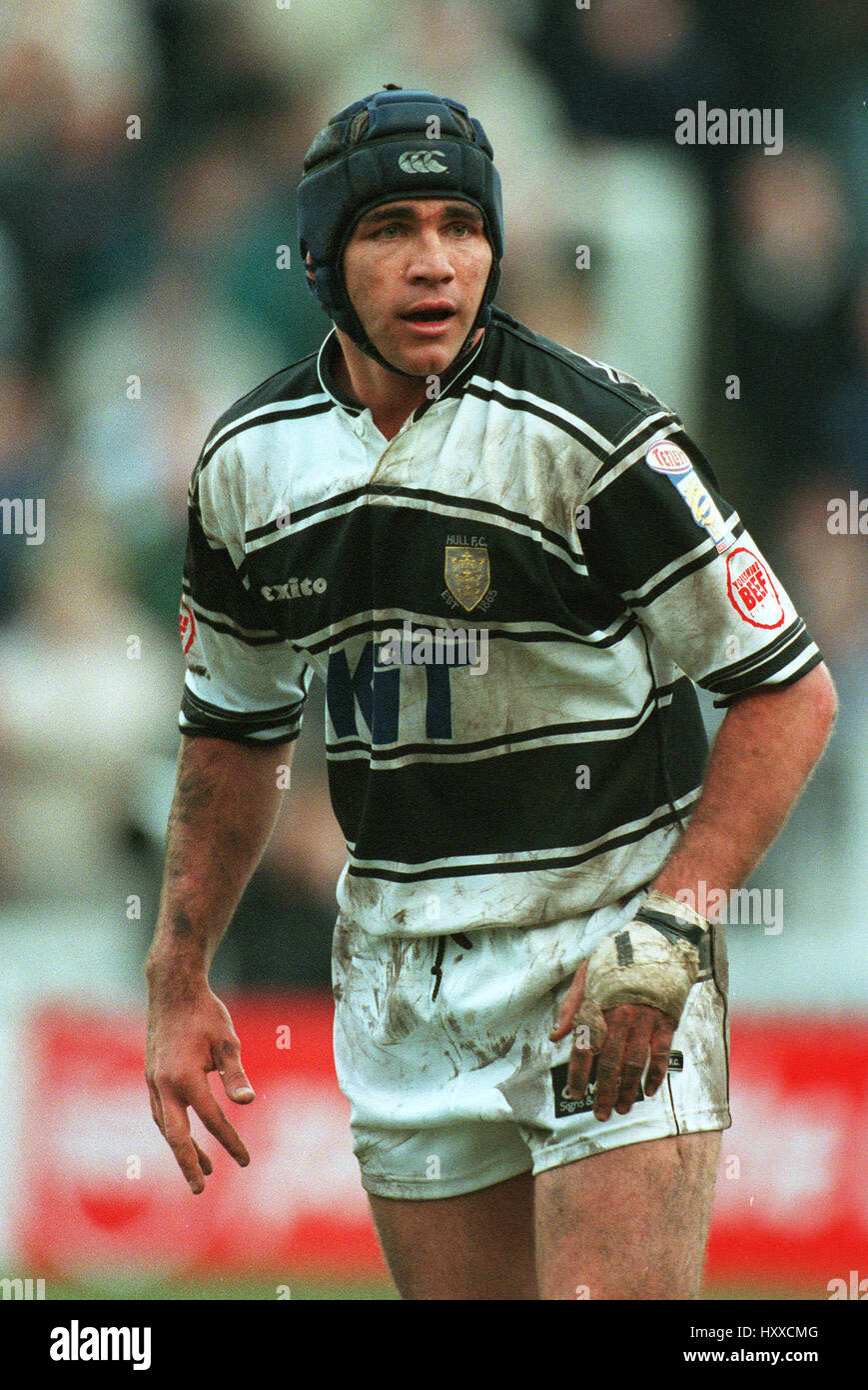 DEON BIRD HULL FC HULL THE BOULEVARD HULL 10 March 2001 Stock Photo - Alamy