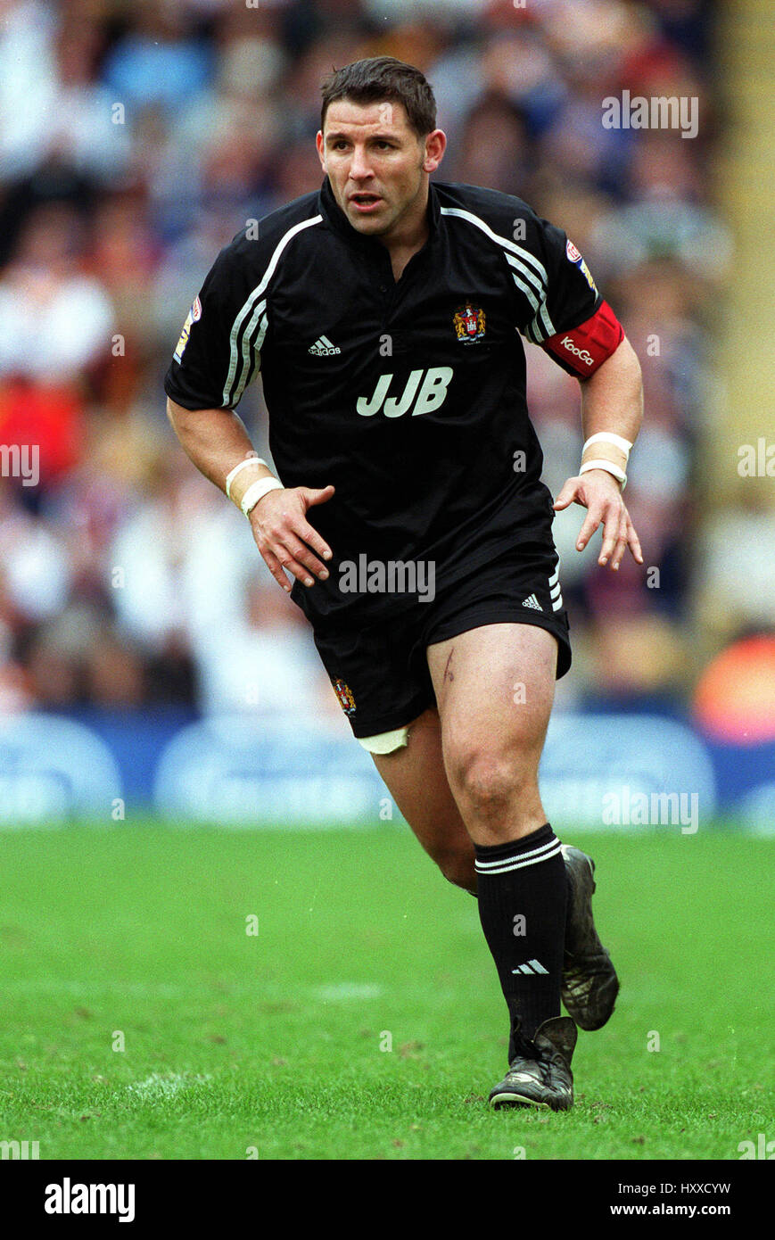 HARVEY HOWARD WIGAN WARRIORS RLFC BRADFORD 13 April 2001 Stock Photo ...