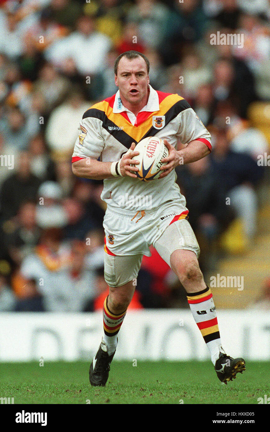 BRIAN MCDERMOTT BRADFORD BULLS RLFC 13 April 2001 Stock Photo - Alamy
