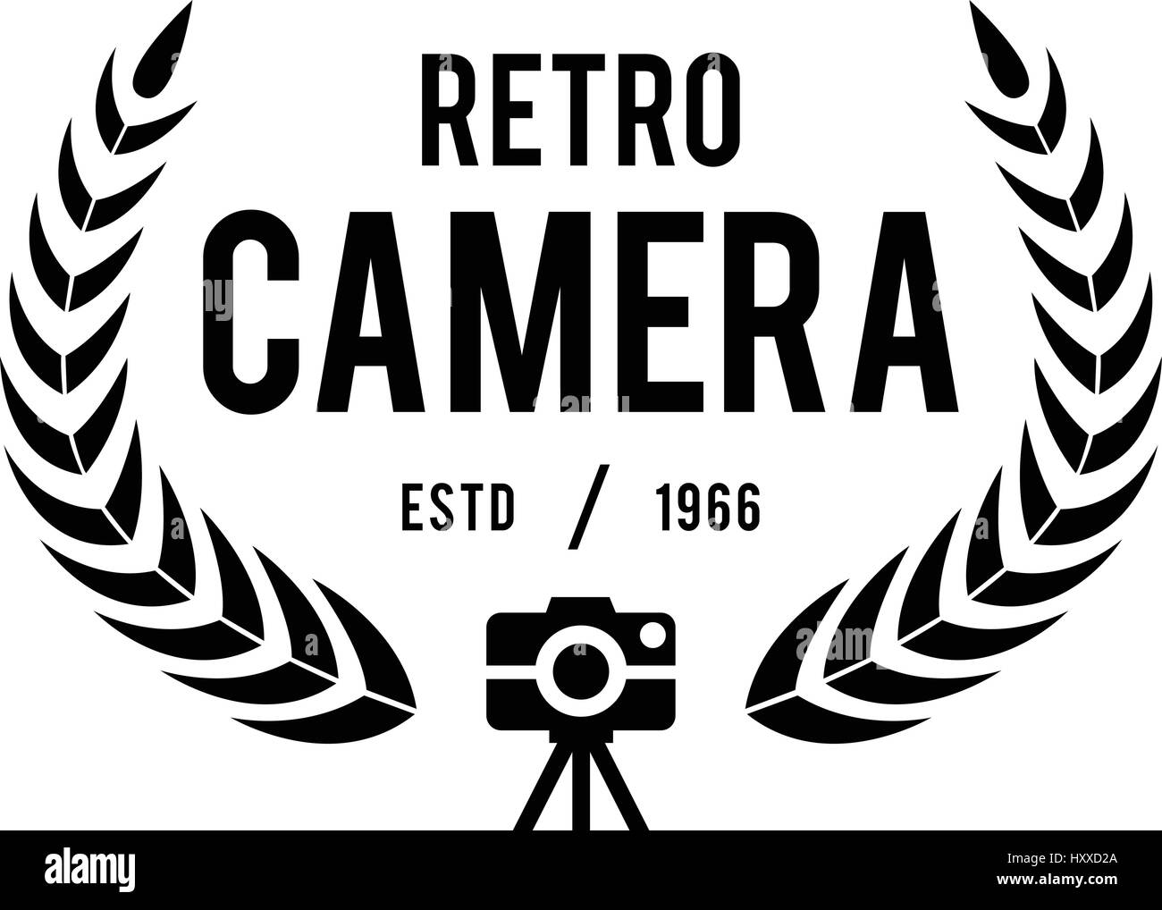 Photo logo emblem label Stock Vector Images - Alamy