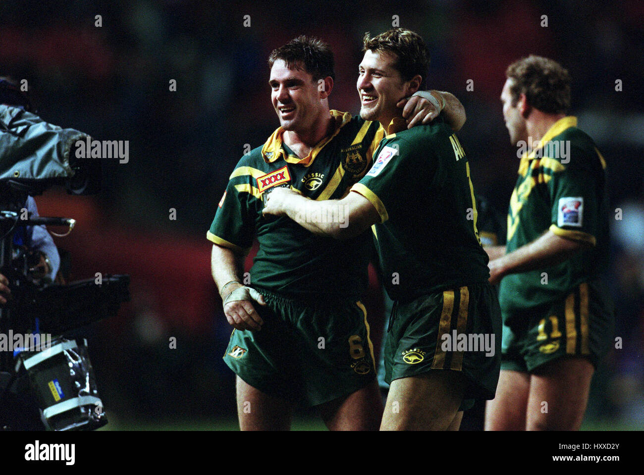 NATHAN HINDMARSH & BRAD FITLER AUSTRALIA V NEW ZEALAND RUGBY LEAGUE ...