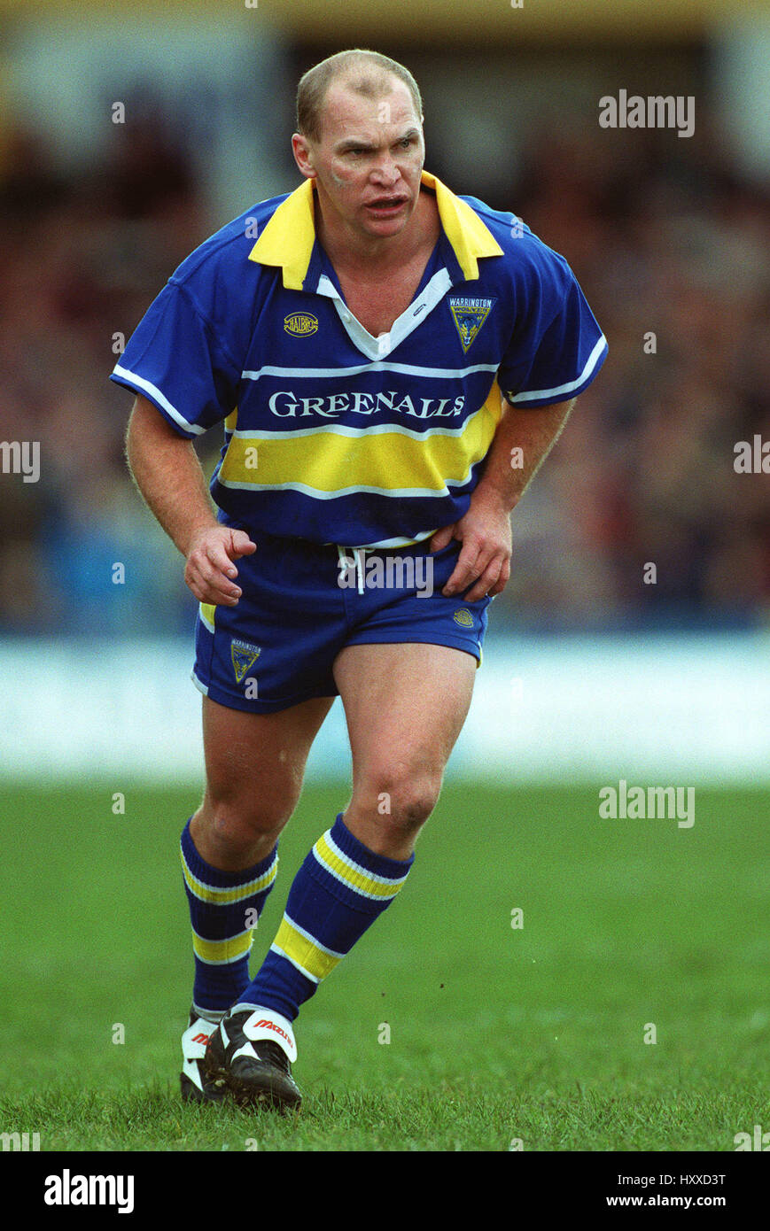 ALLAN LANGER WARRINGTON WOLVES RLFC 05 March 2000 Stock Photo - Alamy
