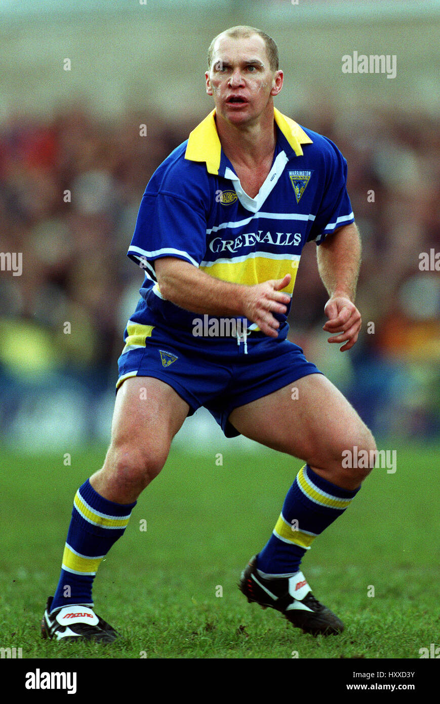ALLAN LANGER WARRINGTON WOLVES RLFC 05 March 2000 Stock Photo - Alamy