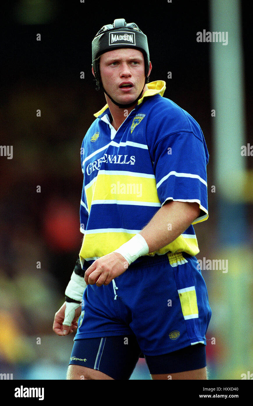 IAN KNOTT WARRINGTON WOLVES RLFC 05 March 2000 Stock Photo - Alamy