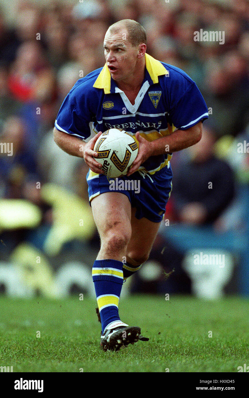ALLAN LANGER WARRINGTON WOLVES RLFC 05 March 2000 Stock Photo - Alamy
