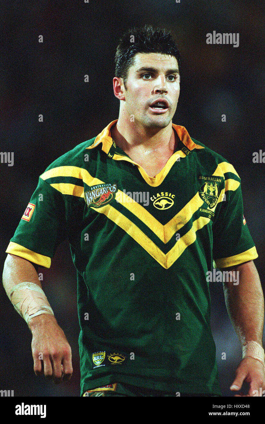 TRENT BARRETT AUSTRALIA RL HUDDERSFIELD MCALPINE STADIUM HUDDERSFIELD ...