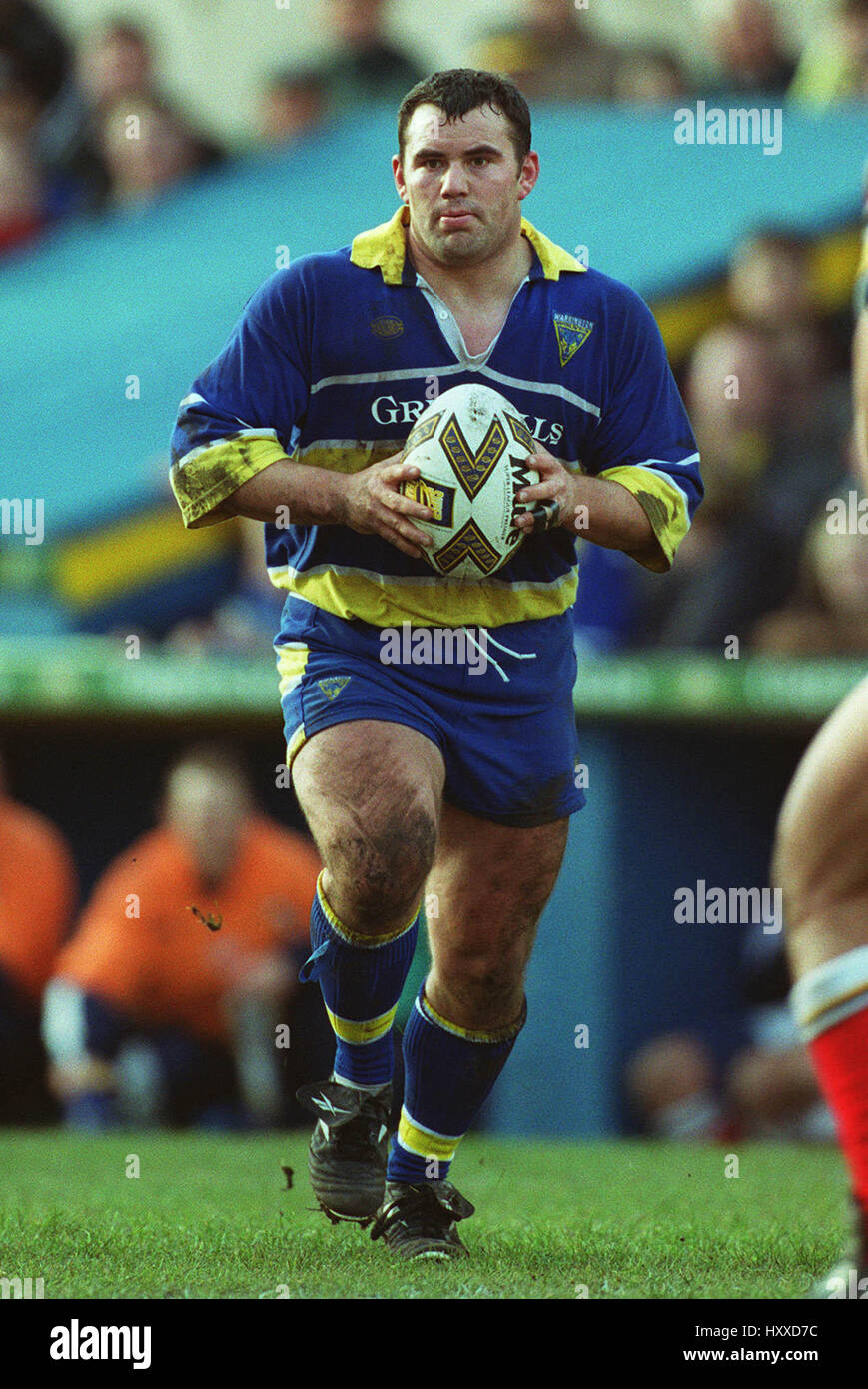DANNY NUTLEY WARRINGTON WOLVES RLFC 05 March 2000 Stock Photo - Alamy