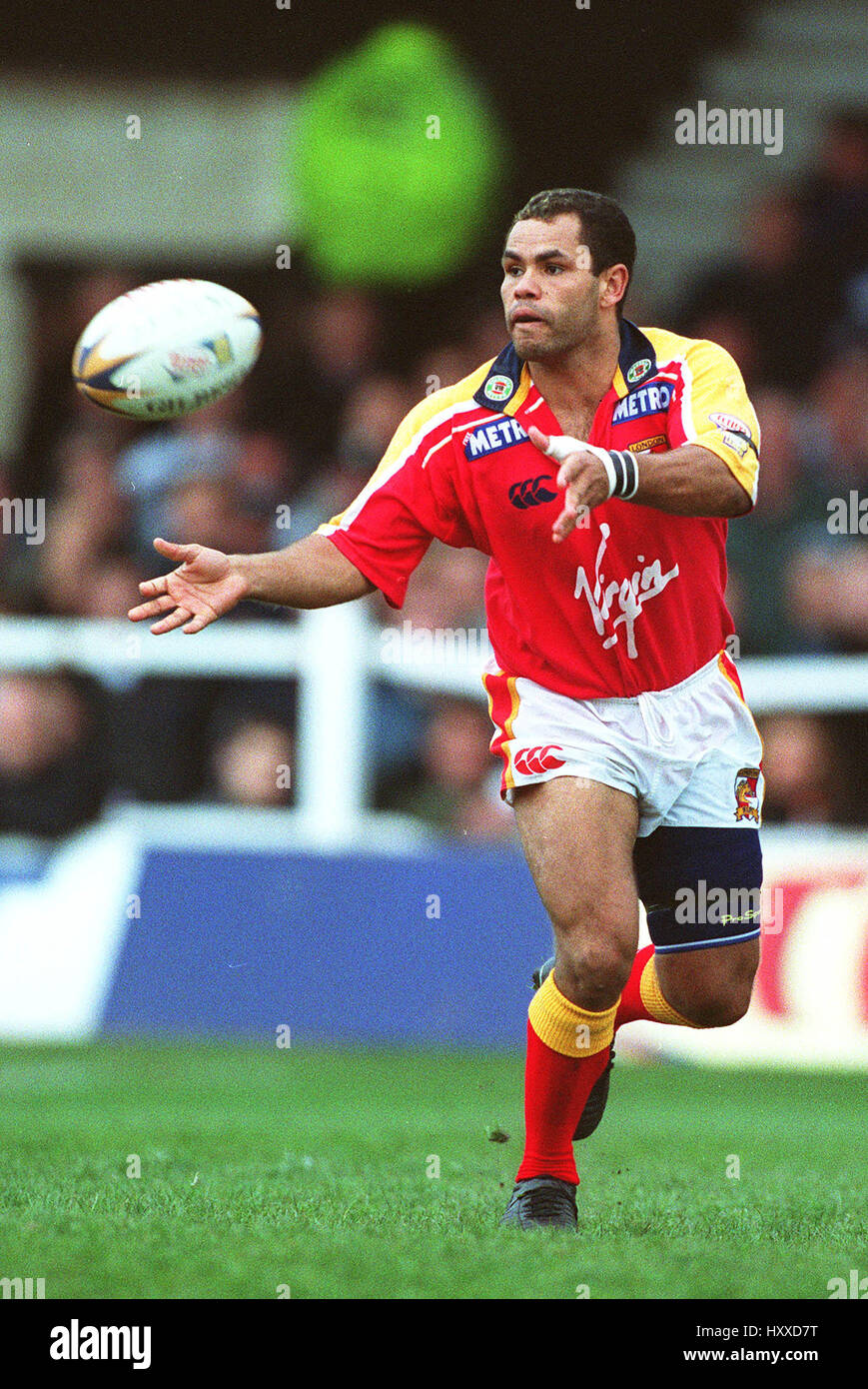 DENNIS MORAN LONDON BRONCOS RLFC THE BOULEVARD GROUND HULL ENGLAND 01 ...