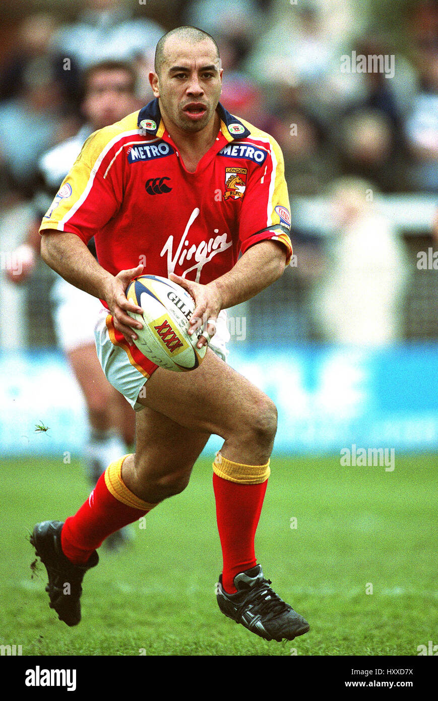JIM DYMOCK LONDON BRONCOS RLFC THE BOULEVARD GROUND HULL ENGLAND 01 ...