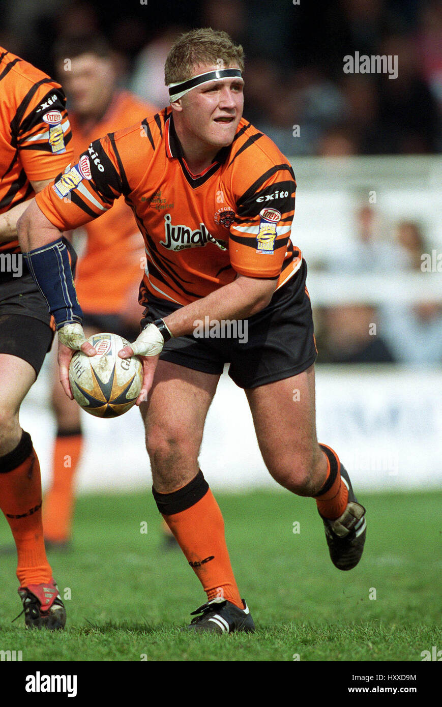RYAN HUDSON CASTLEFORD TIGERS RLFC THE BOULEVARD GROUND HULL ENGLAND 21 ...