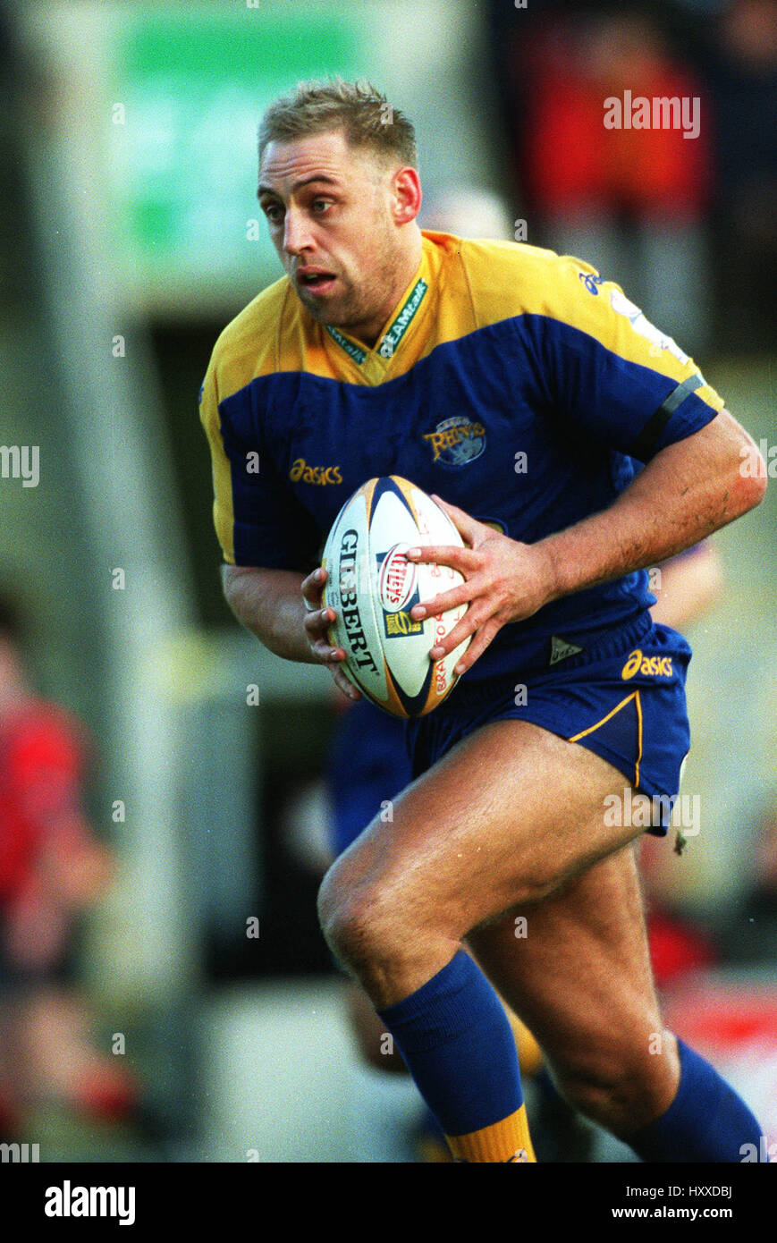 ANDY HAY LEEDS RHINOS RLFC BRADFORD VALLY PARADE 09 February 2002 Stock ...