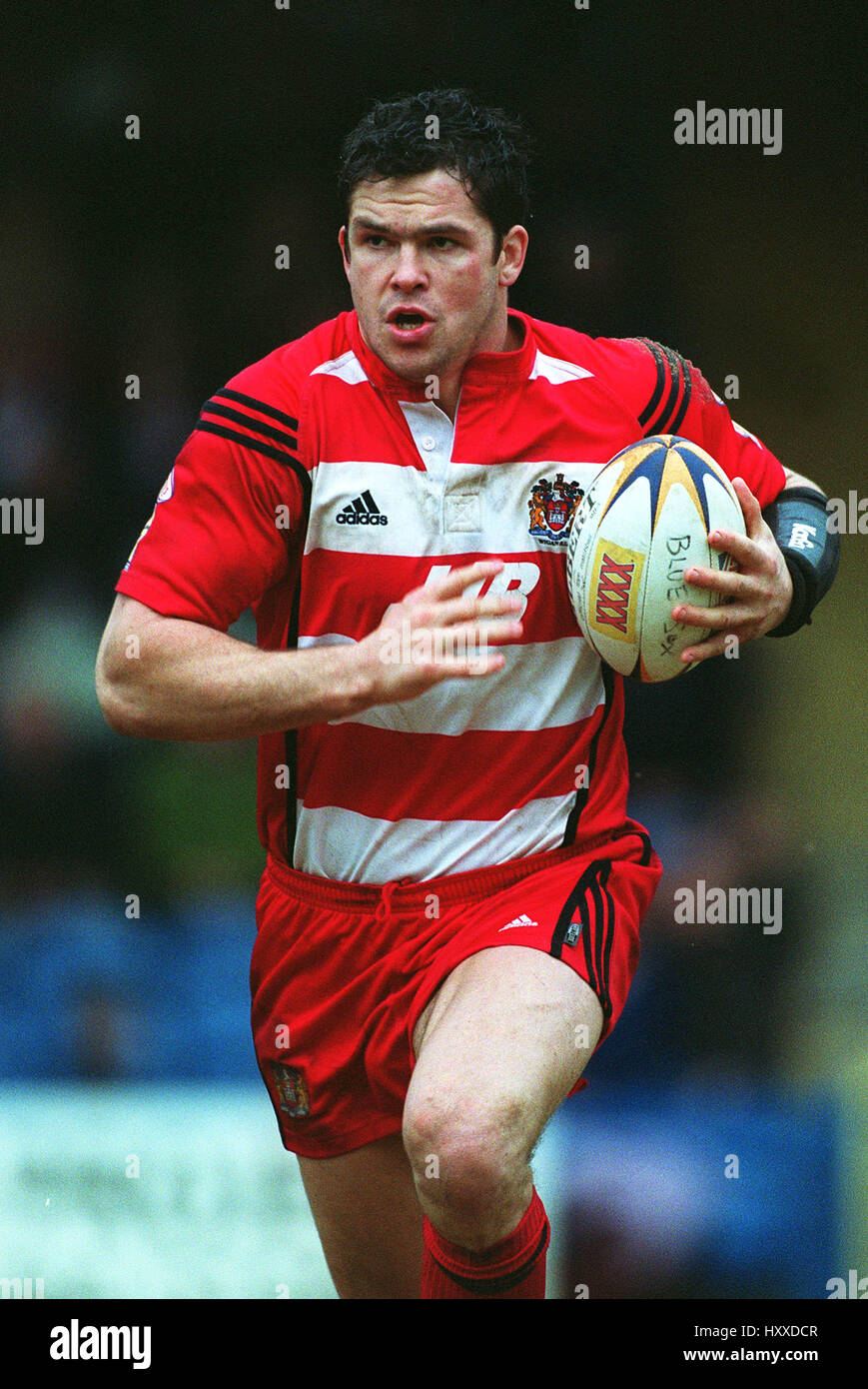 ANDREW FARRELL WIGAN WARRIORS RLFC THE SHAY HALIFAX 24 March 2002 Stock ...