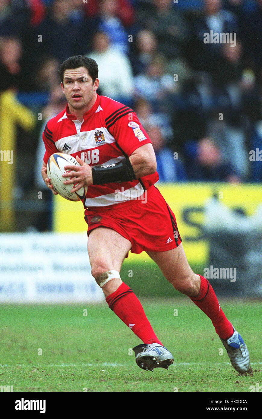 ANDREW FARRELL WIGAN WARRIORS RLFC THE SHAY HALIFAX 24 March 2002 Stock ...