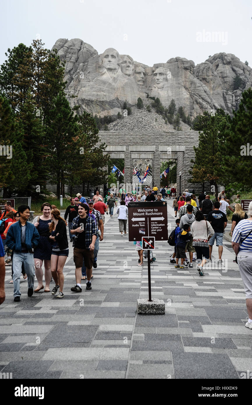 Mount Rushmore memorial Stock Photo - Alamy