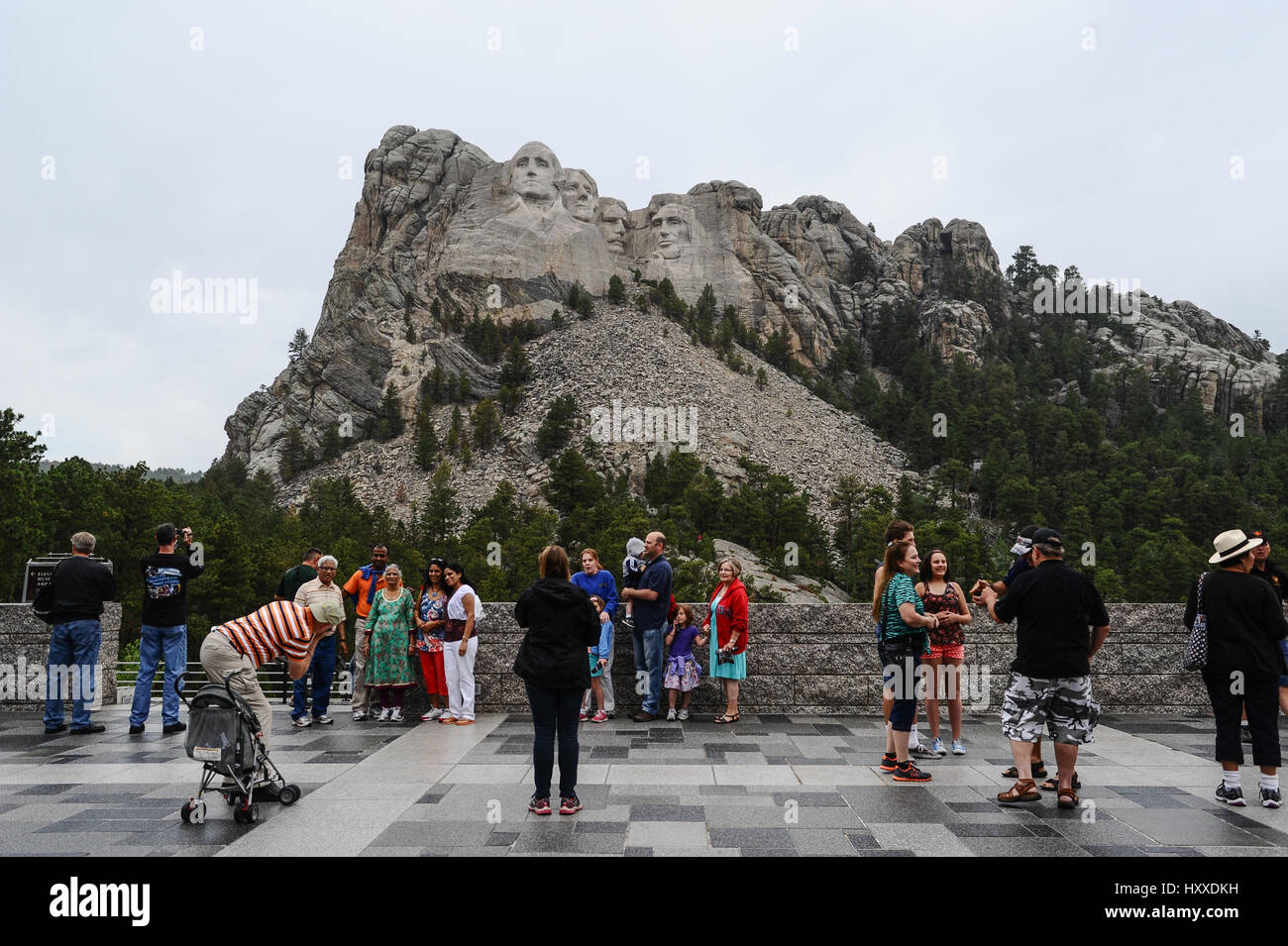Mount Rushmore memorial Stock Photo - Alamy