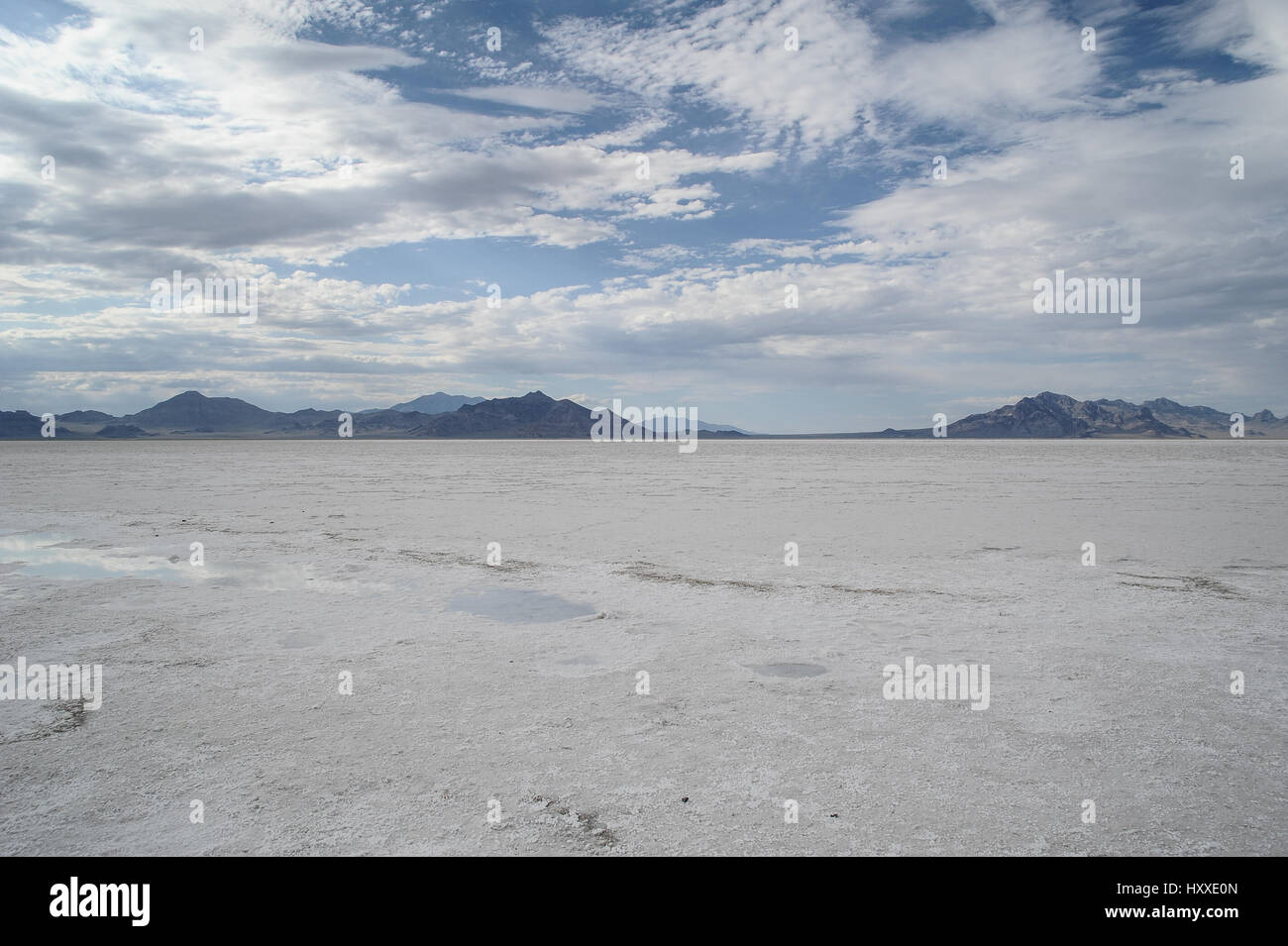 Salt Desert, Bonneville, Utah Stock Photo - Alamy