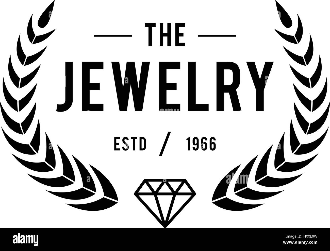 Diamond and Jewels Retro Vintage Badge Labels Stock Vector Image & Art ...