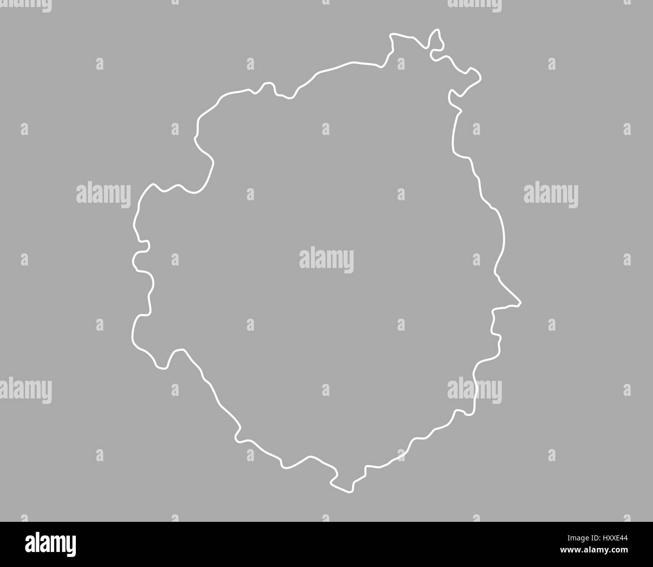 Map of Brava Stock Photo - Alamy