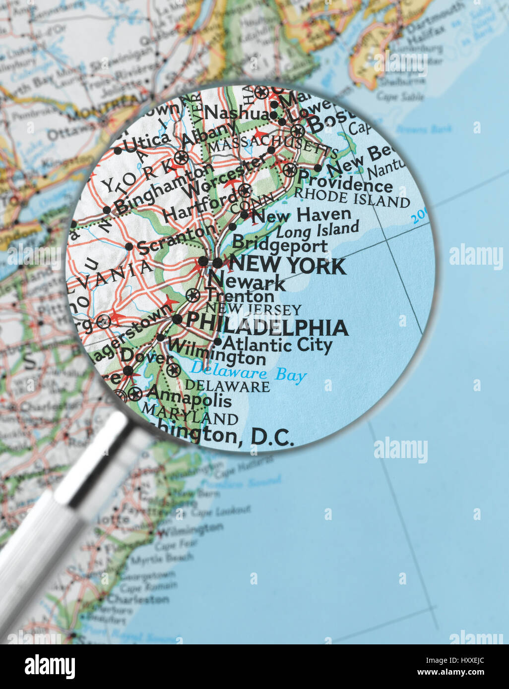 New York highlighted Stock Photo - Alamy