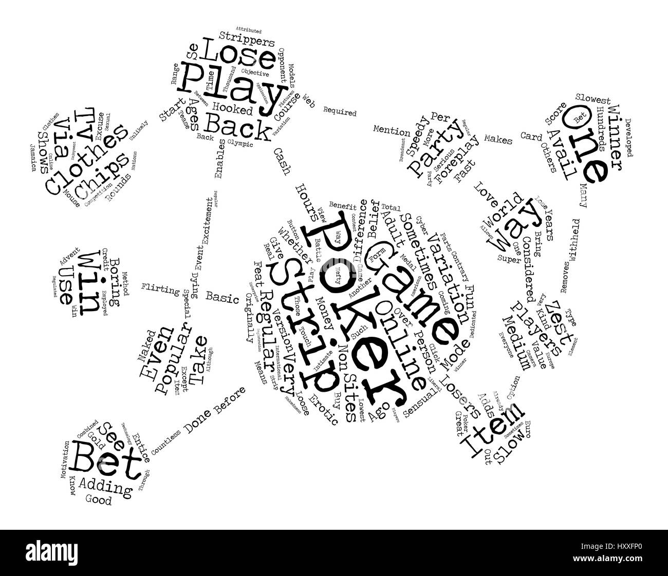 Strip Poker Stock Vector Images - Alamy