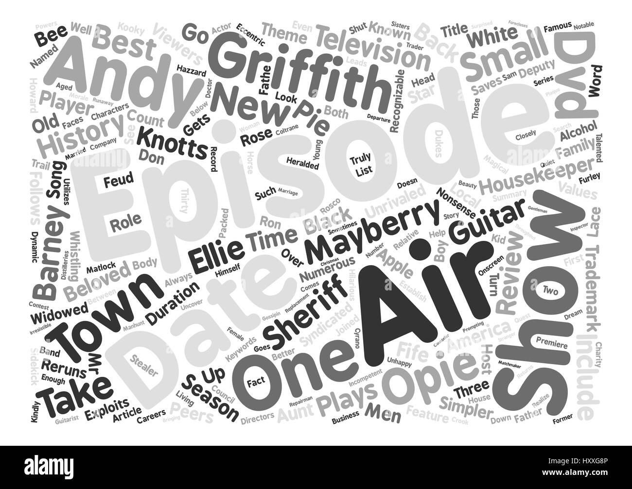 Griffith And Griffith Cut Out Stock Images & Pictures - Alamy