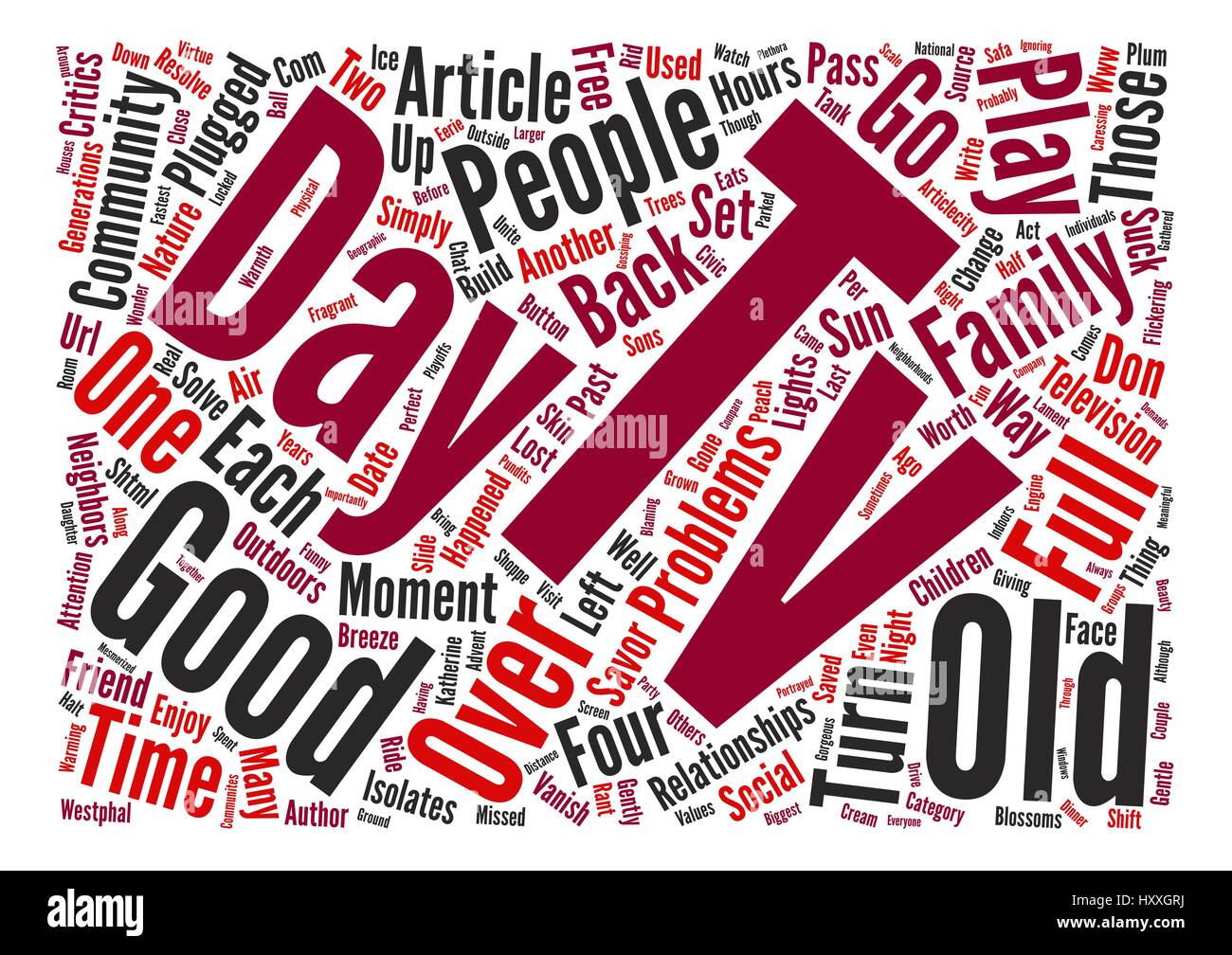 Good Old Days Stock Vector Images - Alamy