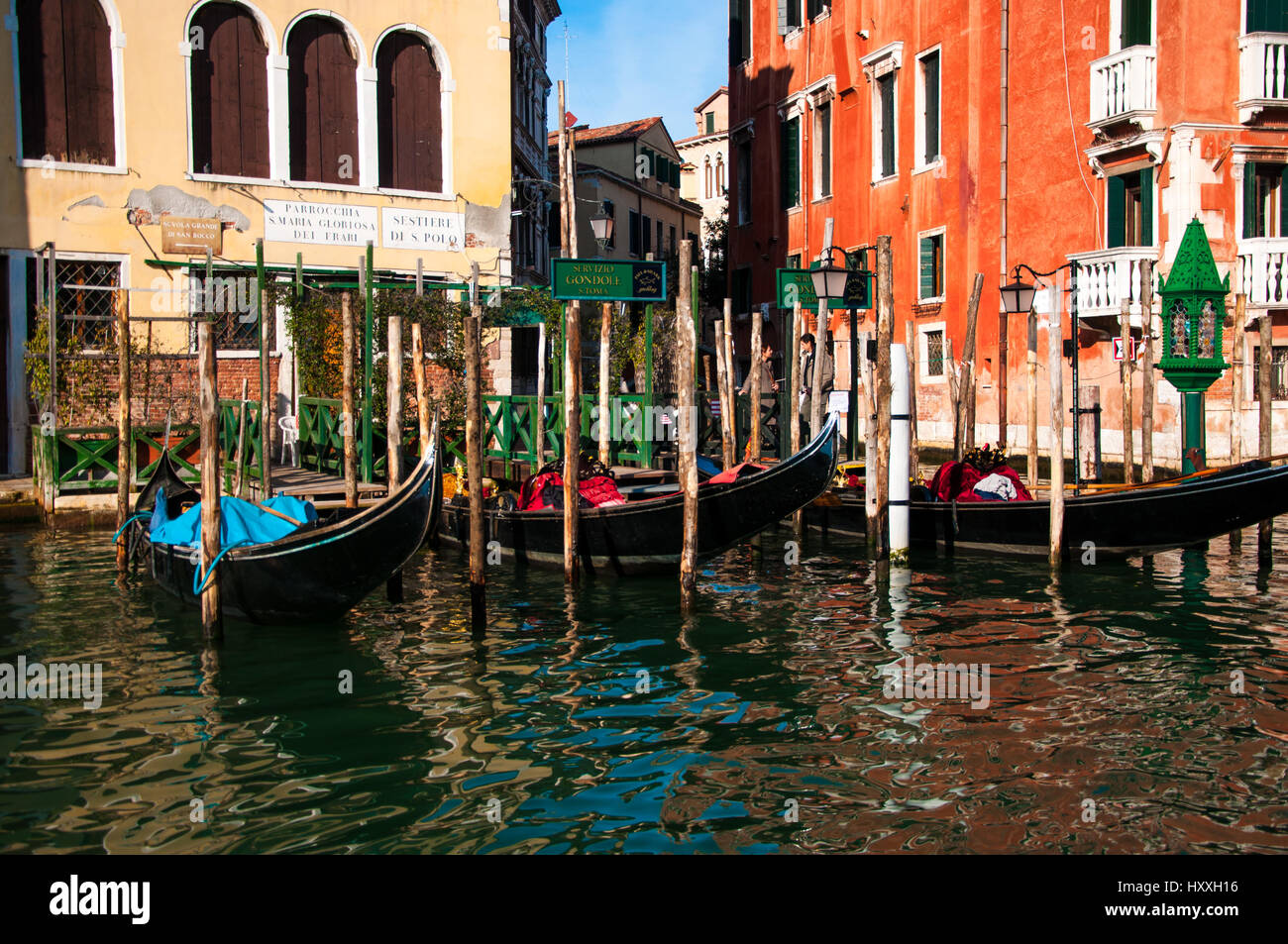 Venice at dusk Stock Photo - Alamy