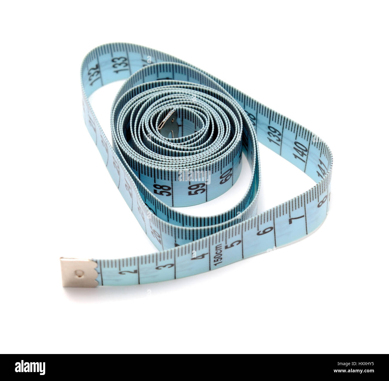 Tools collection - Measure tape (tapeline) isolated on white background ...