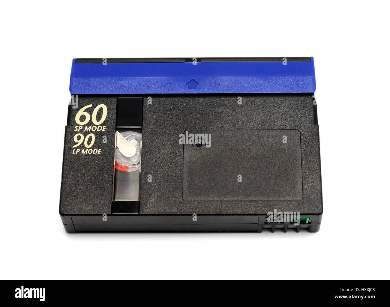 Videocassette standard miniDV isolated on a white background Stock ...