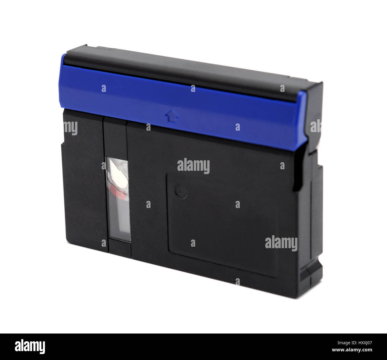 Videocassette standard miniDV isolated on a white background Stock ...
