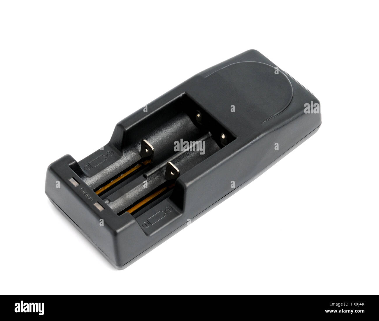 Multifunctional battery charger isolated on white background Stock ...