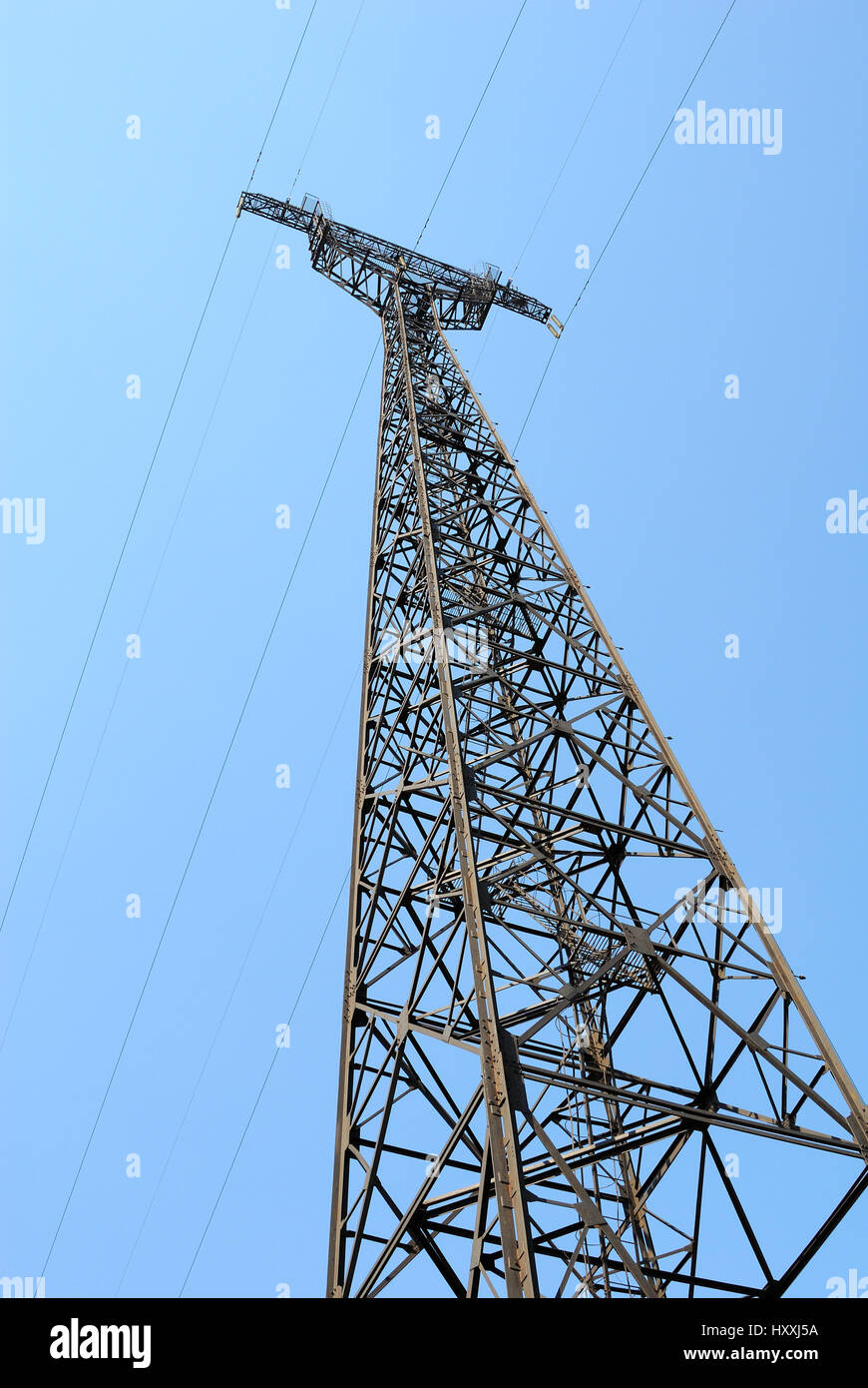 High voltage pylon insulators hi-res stock photography and images - Alamy