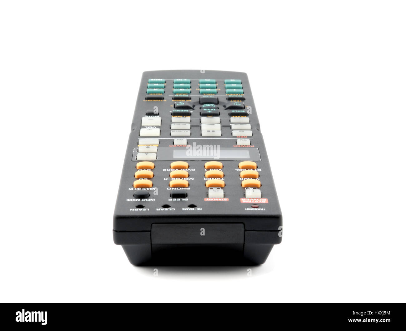 Remote control panel on a white background Stock Photo - Alamy