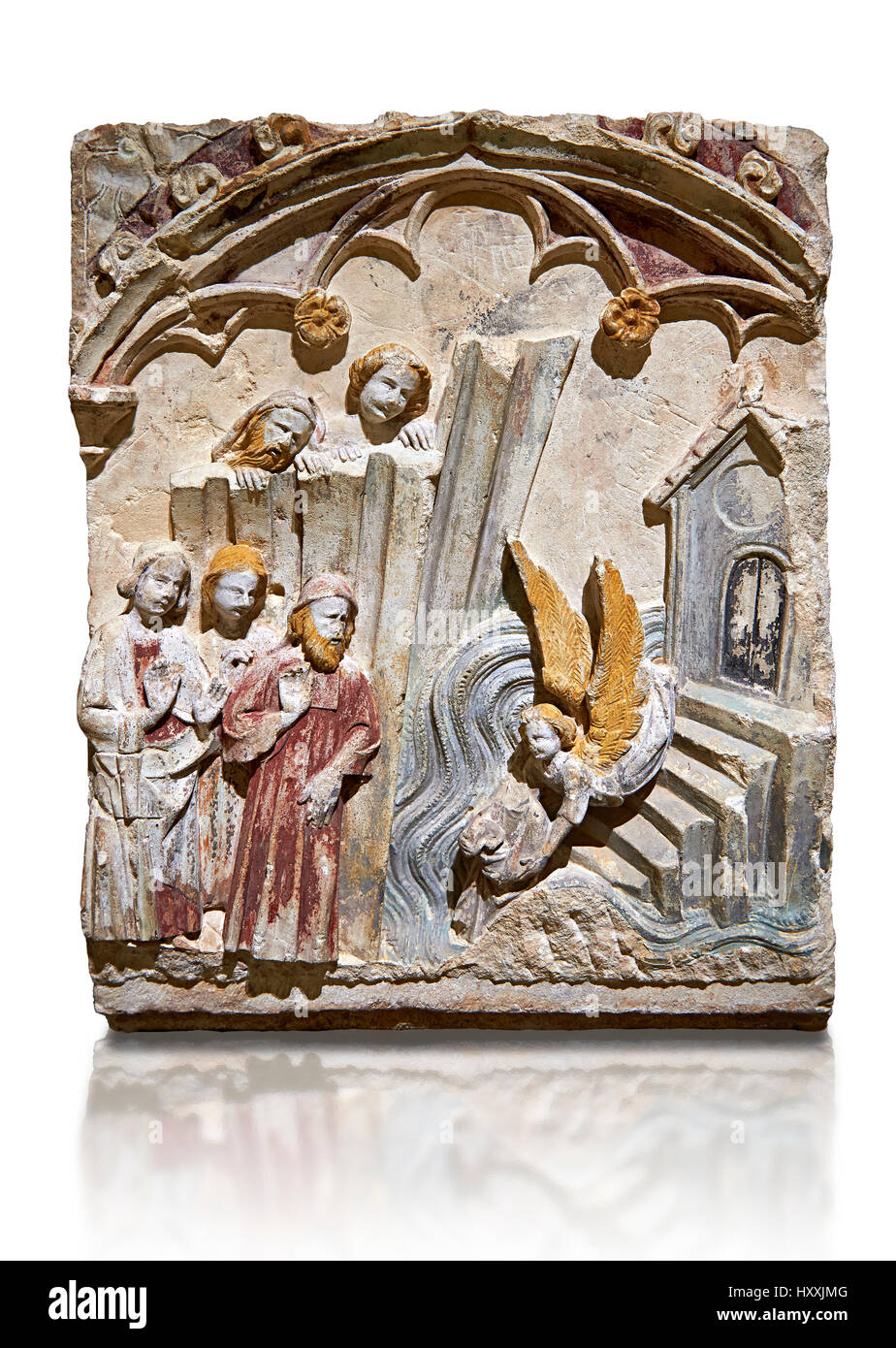 Gothic relief sculptures Cut Out Stock Images & Pictures - Alamy